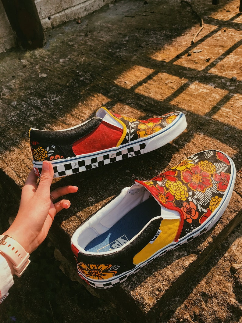 Custom Painted Vans - Etsy