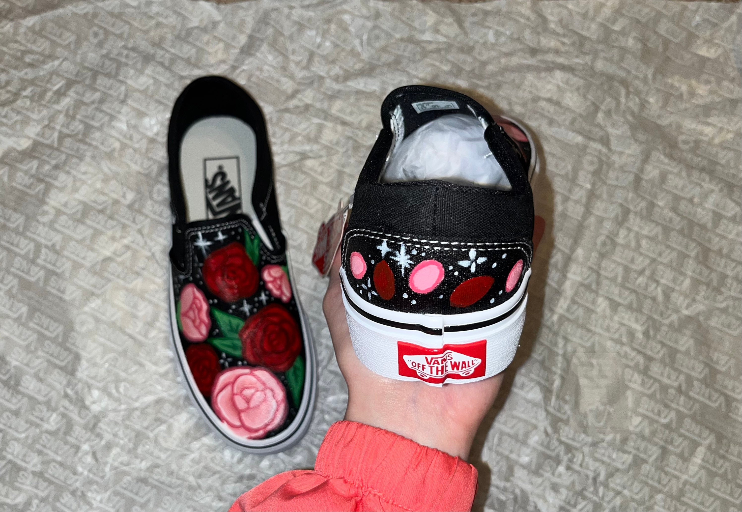 Custom Painted Vans - Etsy