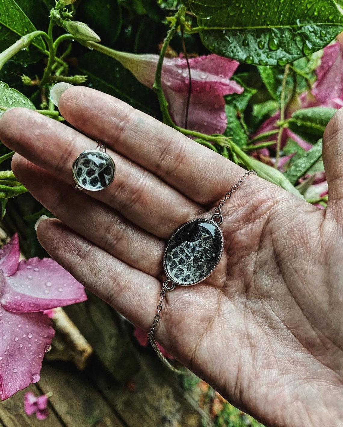 Snakeskin Necklace (real Ball Python Snake Shed) | Unique | Handmade Jewelry | Snake Shed ...