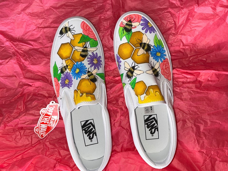 Custom Painted Vans - Etsy
