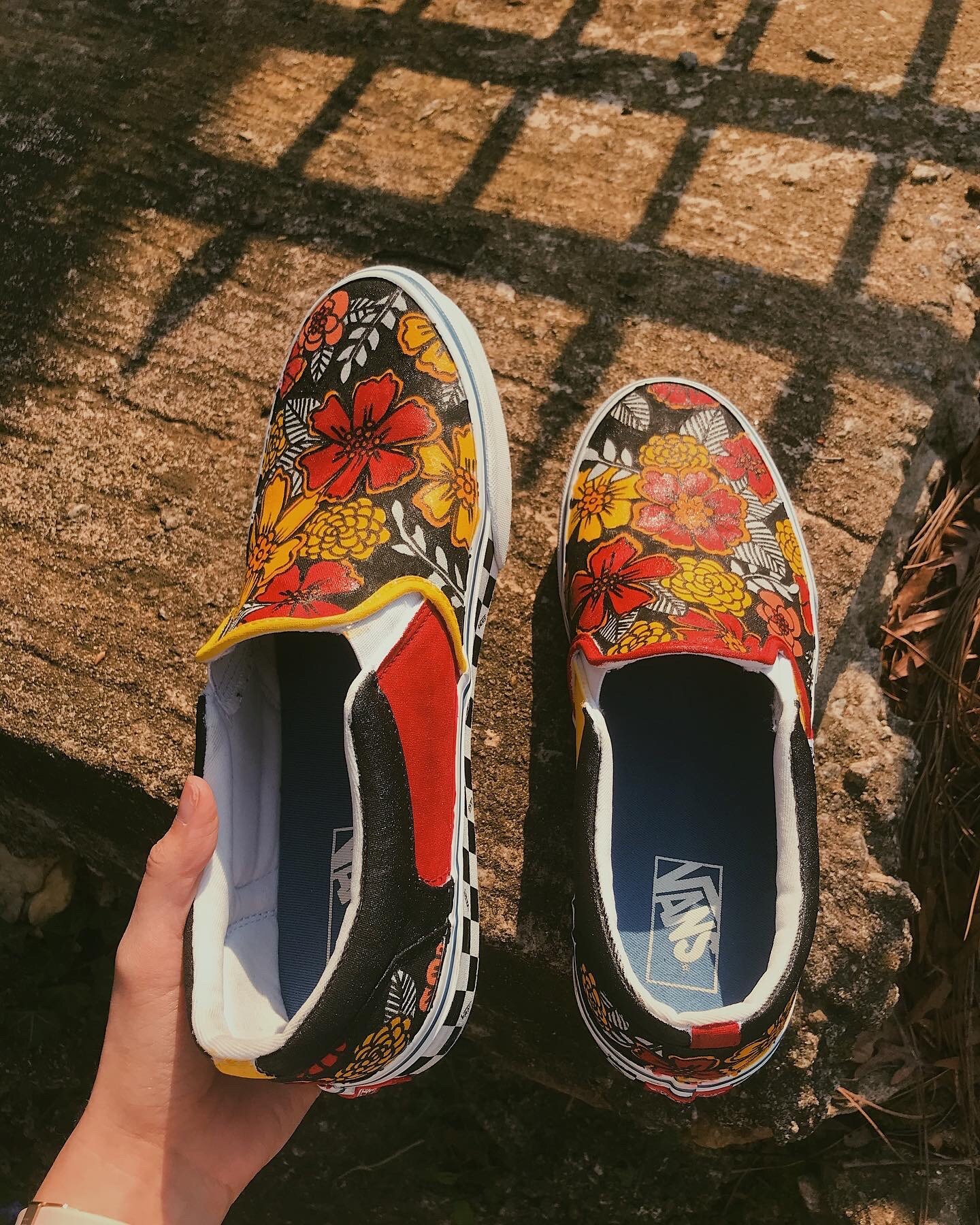 Custom Painted Vans - Etsy