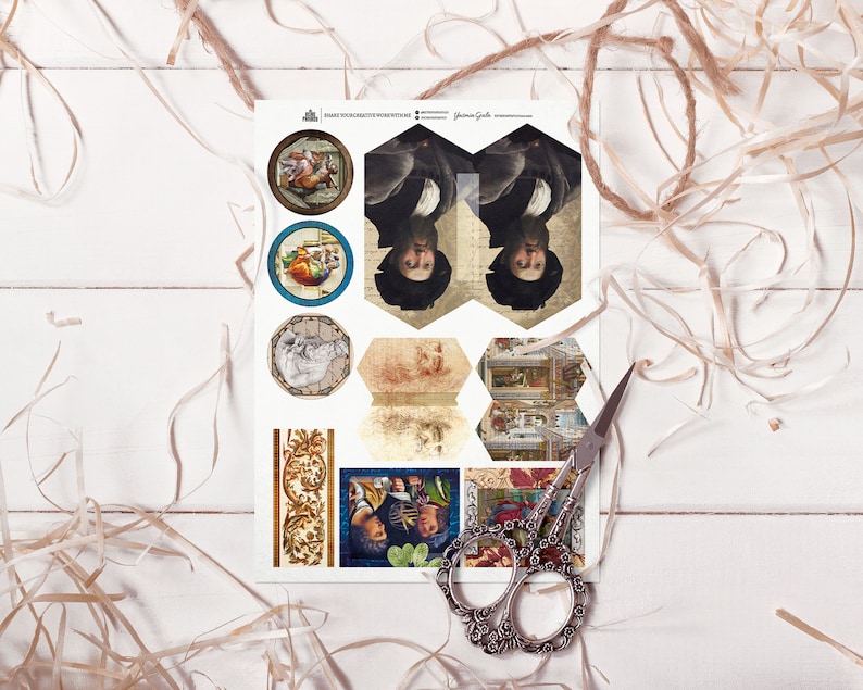 The Renaissance • Ephemera Kit Printable • Pages • Instant Download ...