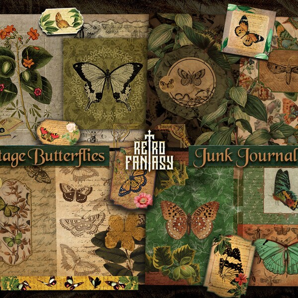 Butterfly Journal - Etsy