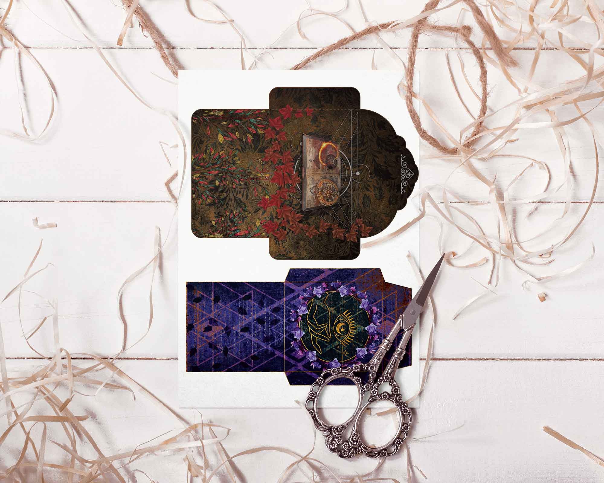 Witchy Envelopes Printable WITCHCRAFT Magic Wicca | Etsy