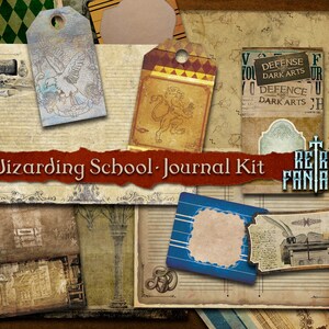 Wizarding School Journal Kit Printable • Journal Pages • Instant ...