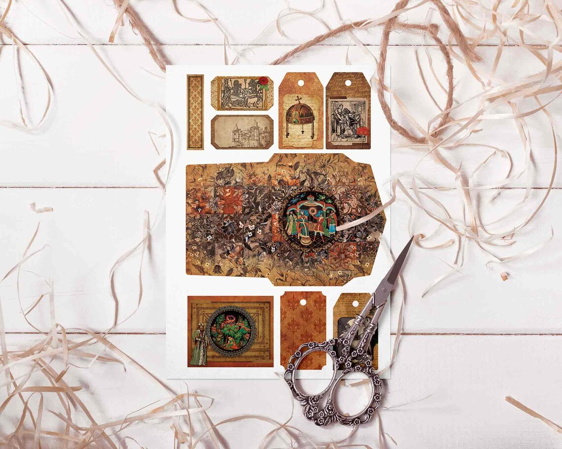 Middle Ages Digital Ephemera Kit Extras Add on Kit Digital - Etsy