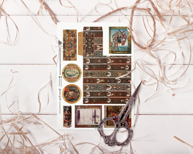 The Renaissance • Ephemera Kit Printable • Pages • Instant Download ...