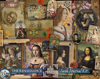 The Renaissance • Ephemera Kit Printable • Pages • Instant Download ...