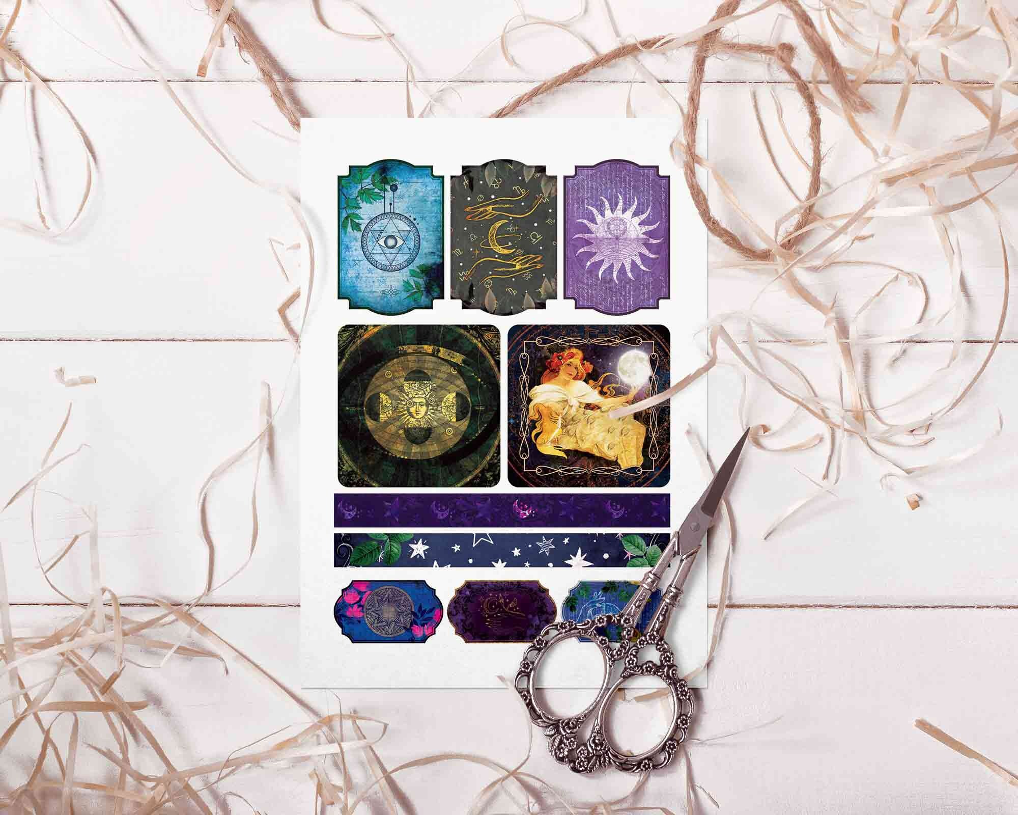 Astrology Witch Ephemera Kit WITCHCRAFT Magic Wicca - Etsy