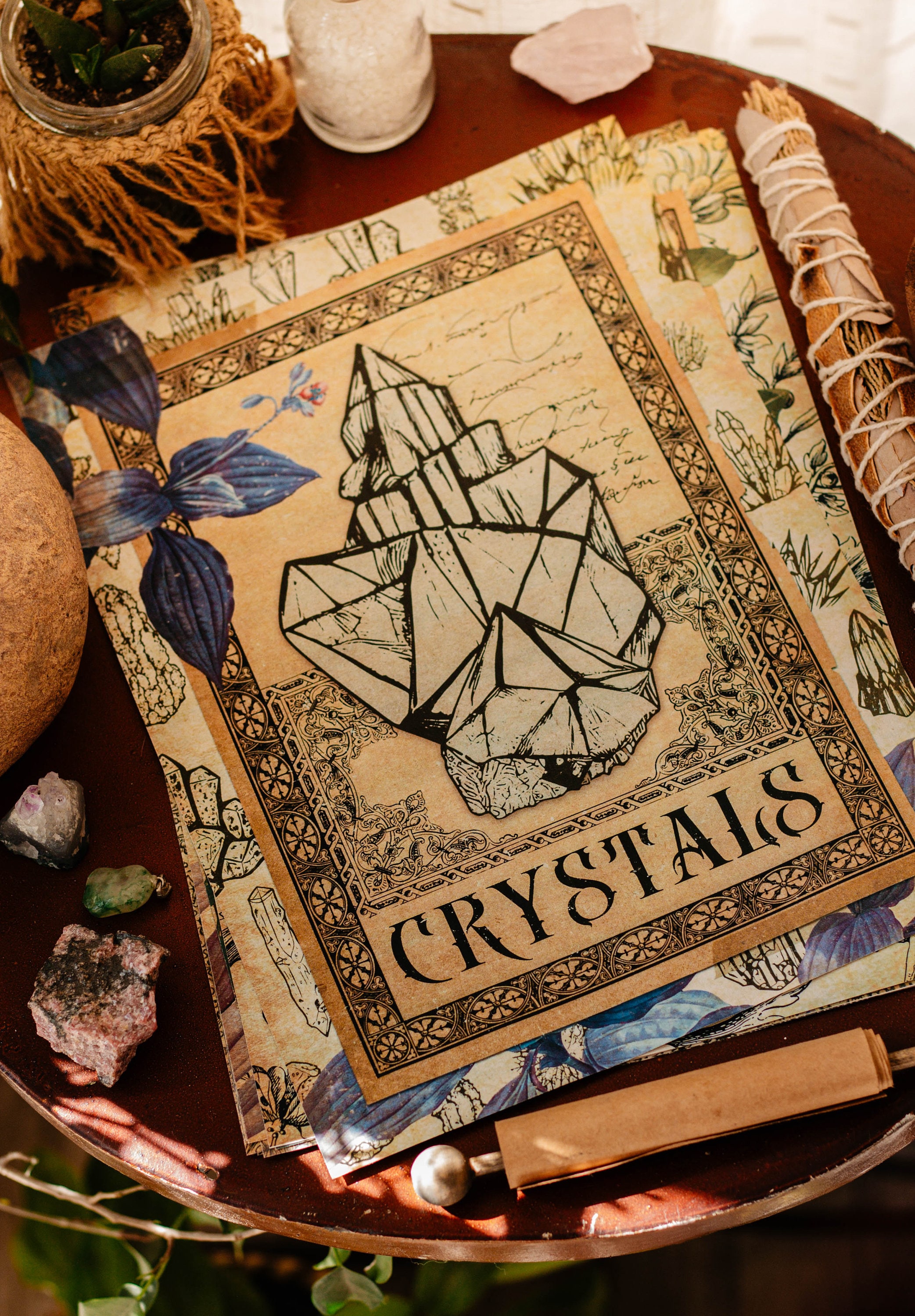 Book of Shadows Dividers Kit Printable • Magic • BOS Covers • Wicca ...