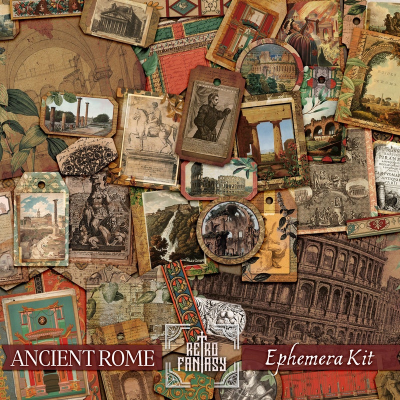 Ancient Rome Ephemera - Etsy