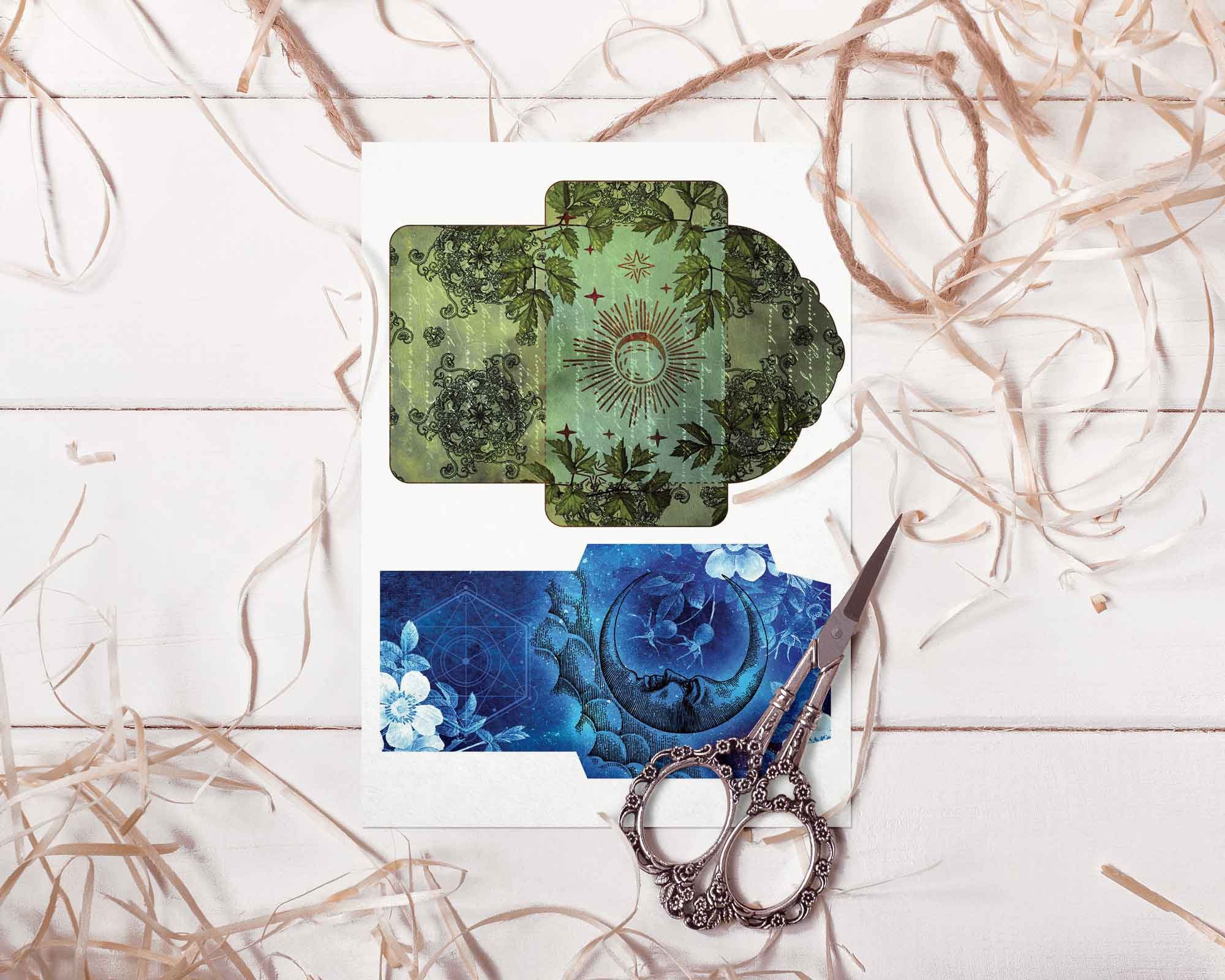 Witchy Envelopes Printable WITCHCRAFT Magic Wicca - Etsy