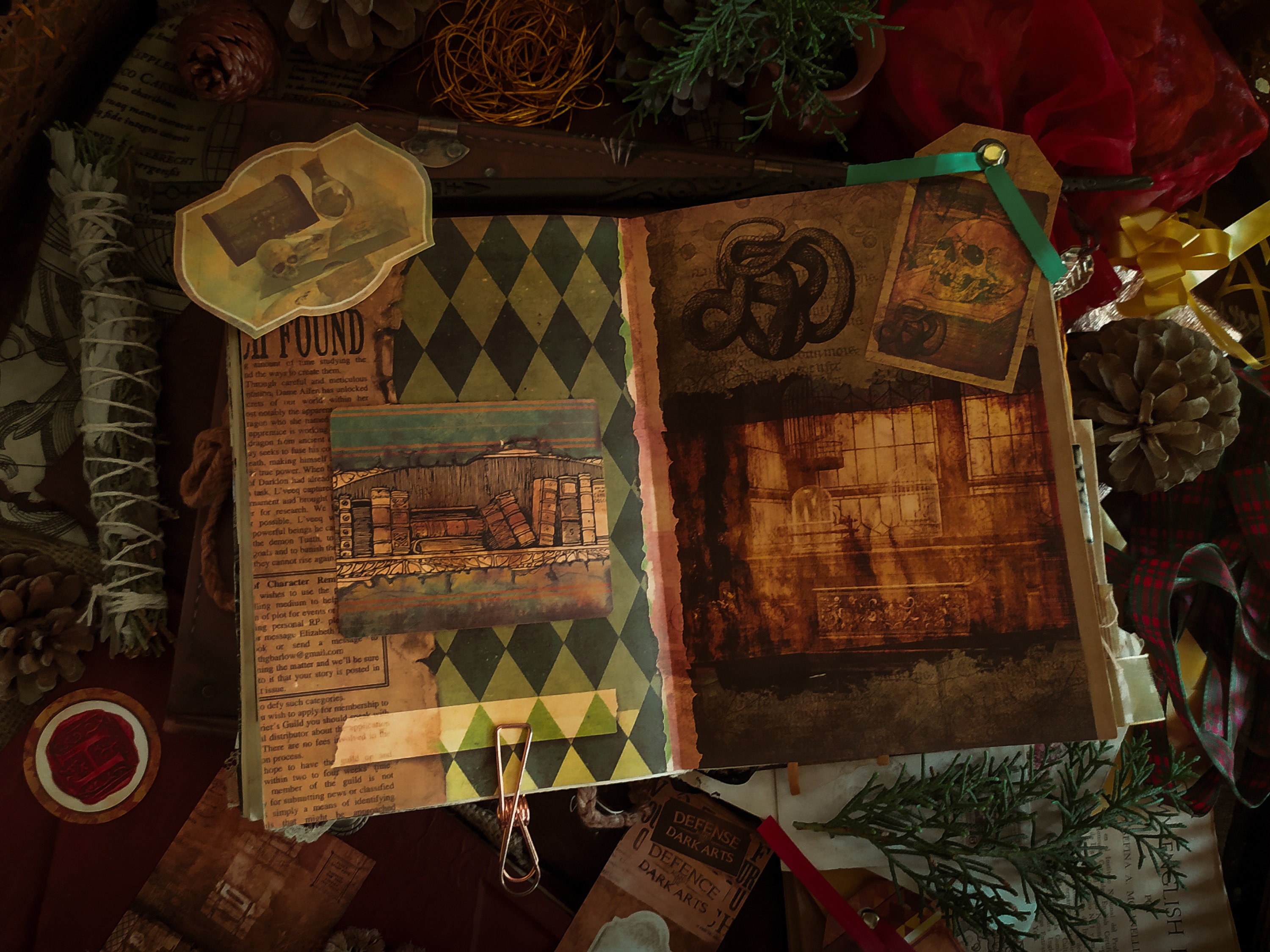 Wizarding School Journal Kit Printable Journal Pages | Etsy