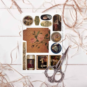 The Baroque Ephemera Kit Printable Extras Add on Kit Instant Download ...