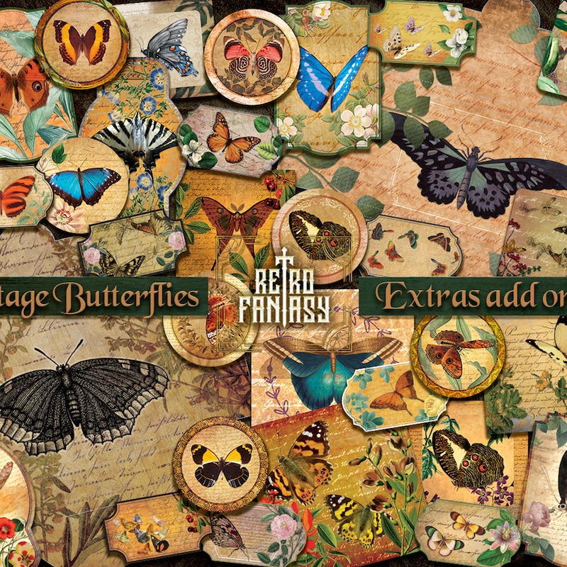 Butterfly Scrapbook - Etsy