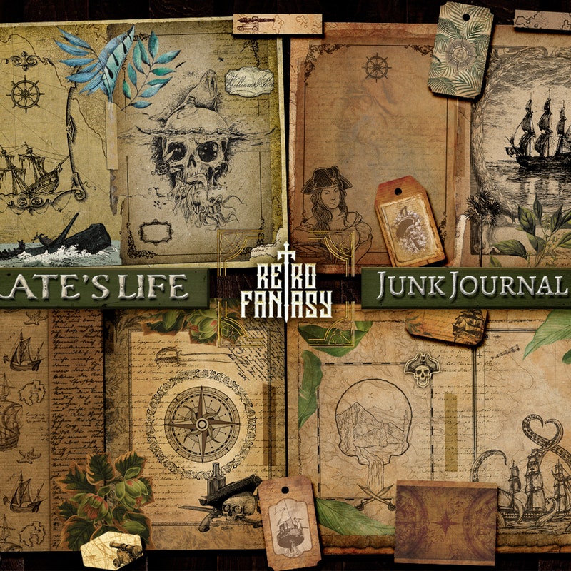 Pirate Journal - Etsy