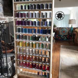 Thread Rack PDF Pattern & Plans to BUILD Your OWN Free Standing -6 Feet ...