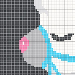 No Drama Llama Graphgan Graph - Crochet Pattern - Etsy