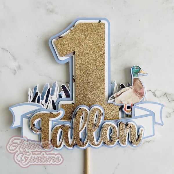 Duck Cake Topper - Etsy