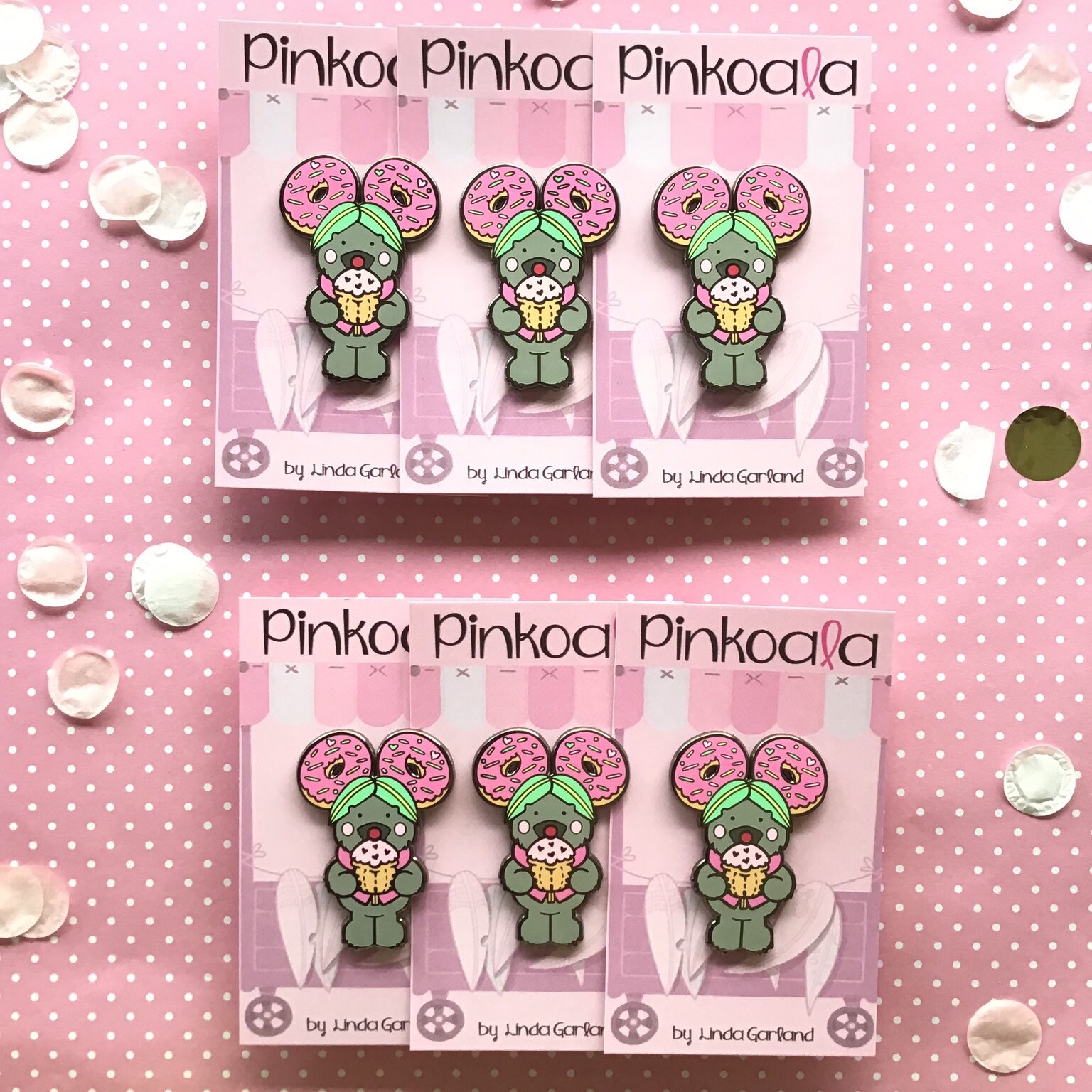 Donut Give up Enamel Pin/ Pinkoala Breast Cancer Awareness - Etsy Australia