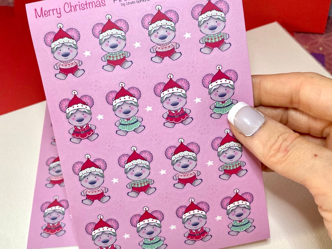 Christmas Sticker Sheet / Bullet Journal Stickers /planner Stickers ...