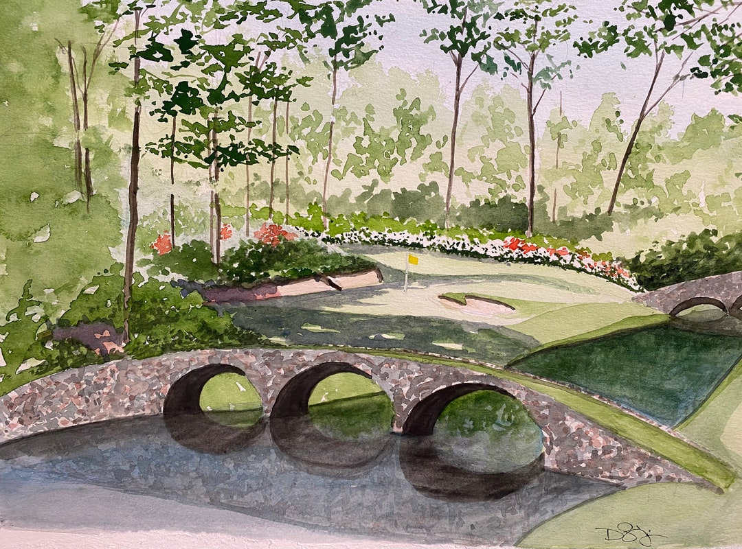 The Masters Amen Corner - Etsy