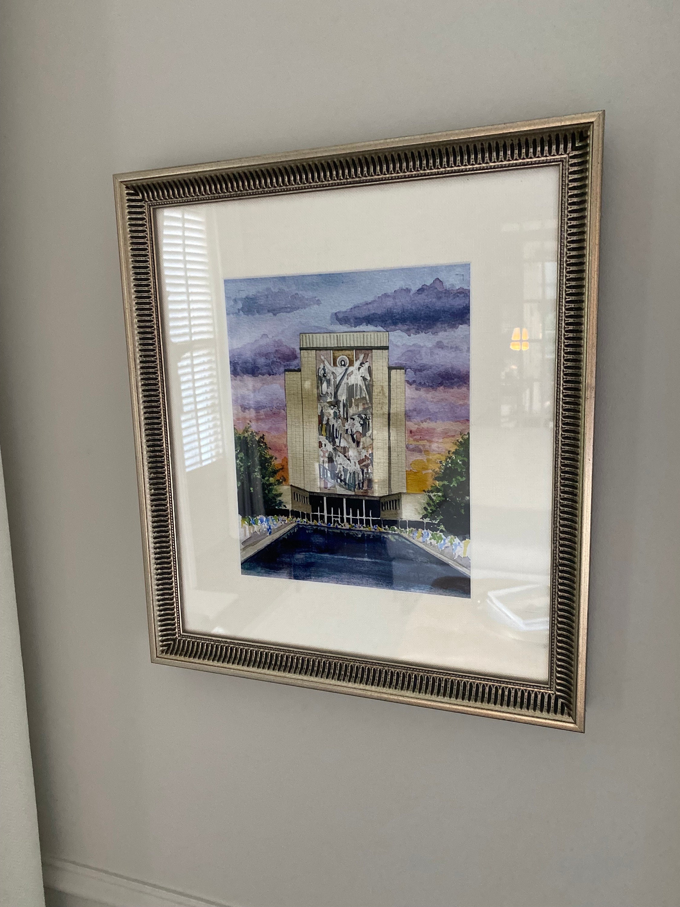 Touchdown Jesus at Notre Dame - Etsy