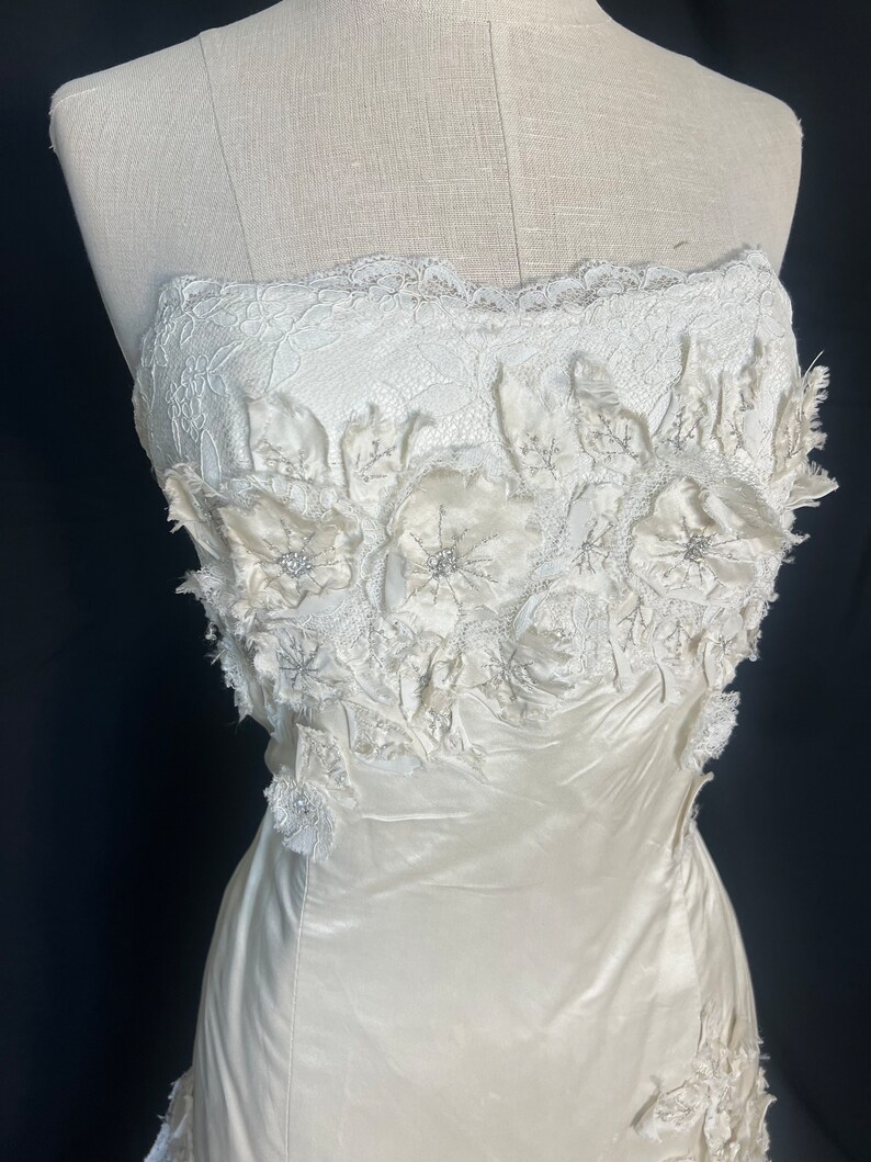 Watters Bride Gorgeous 3D Floral Wedding Dress Size 12 - Etsy