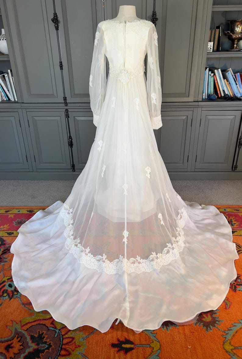 William Cahill Vintage Gown Size 2/4 - 1970s! - Etsy