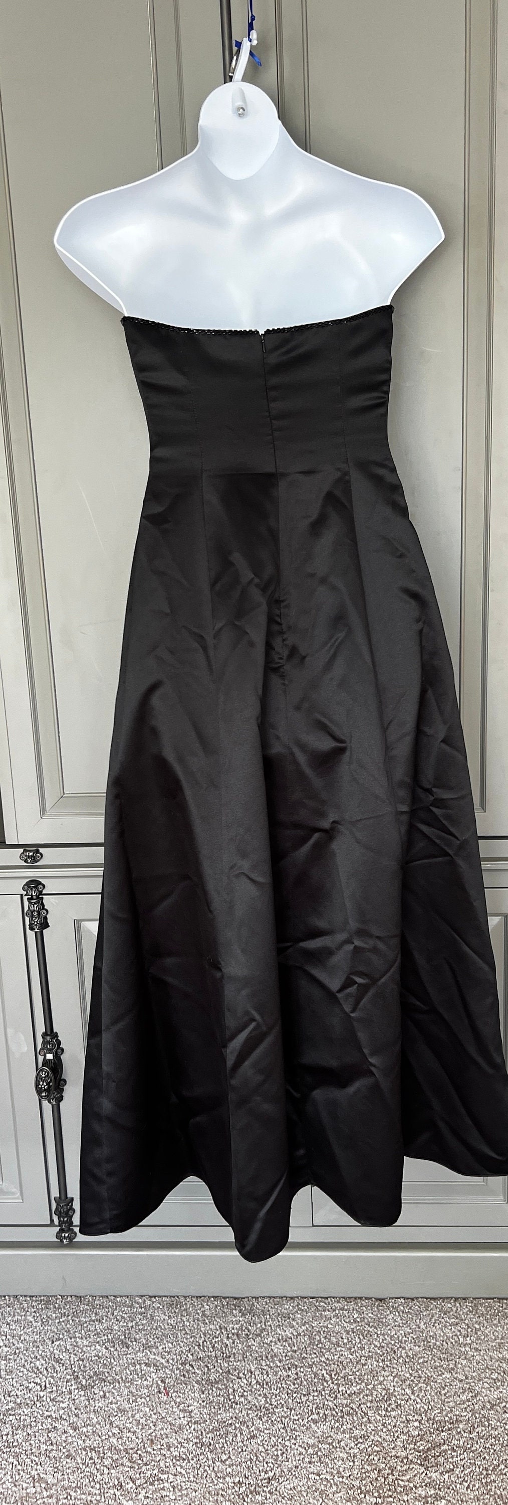 Vintage Black/pale Pink Cutaway Dress by Betsy &adam, Size 14 - Etsy