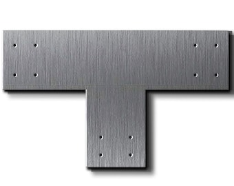 T Bracket for 6" Post, Industrial Design T Bracket, 6 Inch T Post, T ...