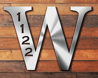 Outdoor Metal Letter - Etsy