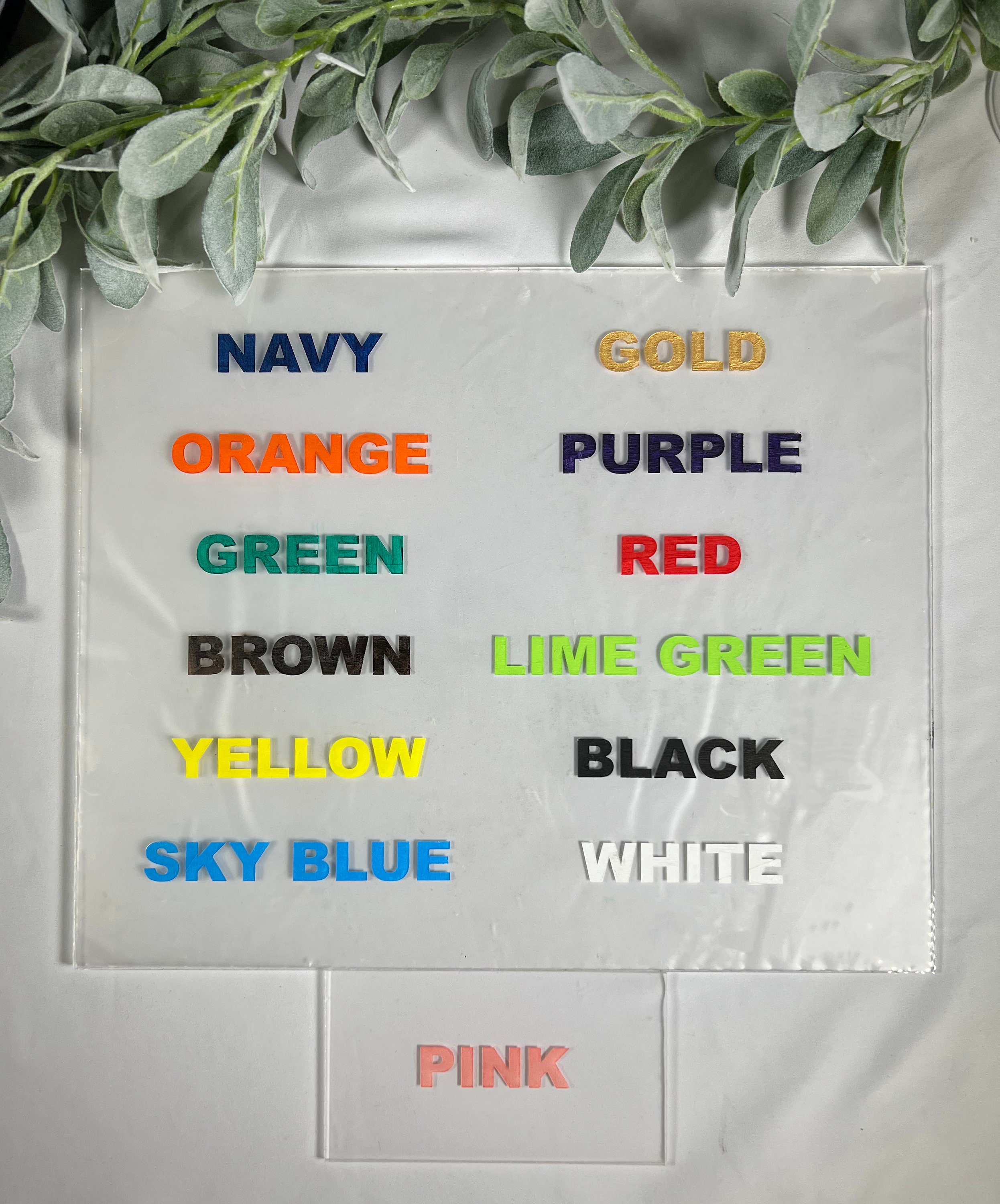 Custom Acrylic 3D Bar Sign: Signature Drink Menu - Etsy