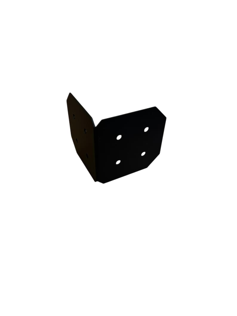 90 Degree Chamfered Angle Bracket for 6x6 Wood Post, 6x6 Angle Bracket ...
