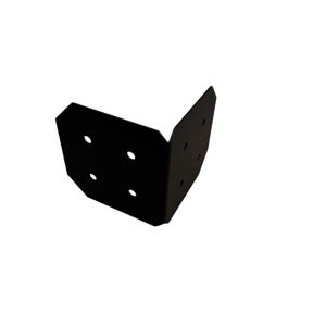90 Degree Chamfered Design Angle Bracket for 8" Wood Post, 8x8 Angle Bracket, Wood Post Bracket ...