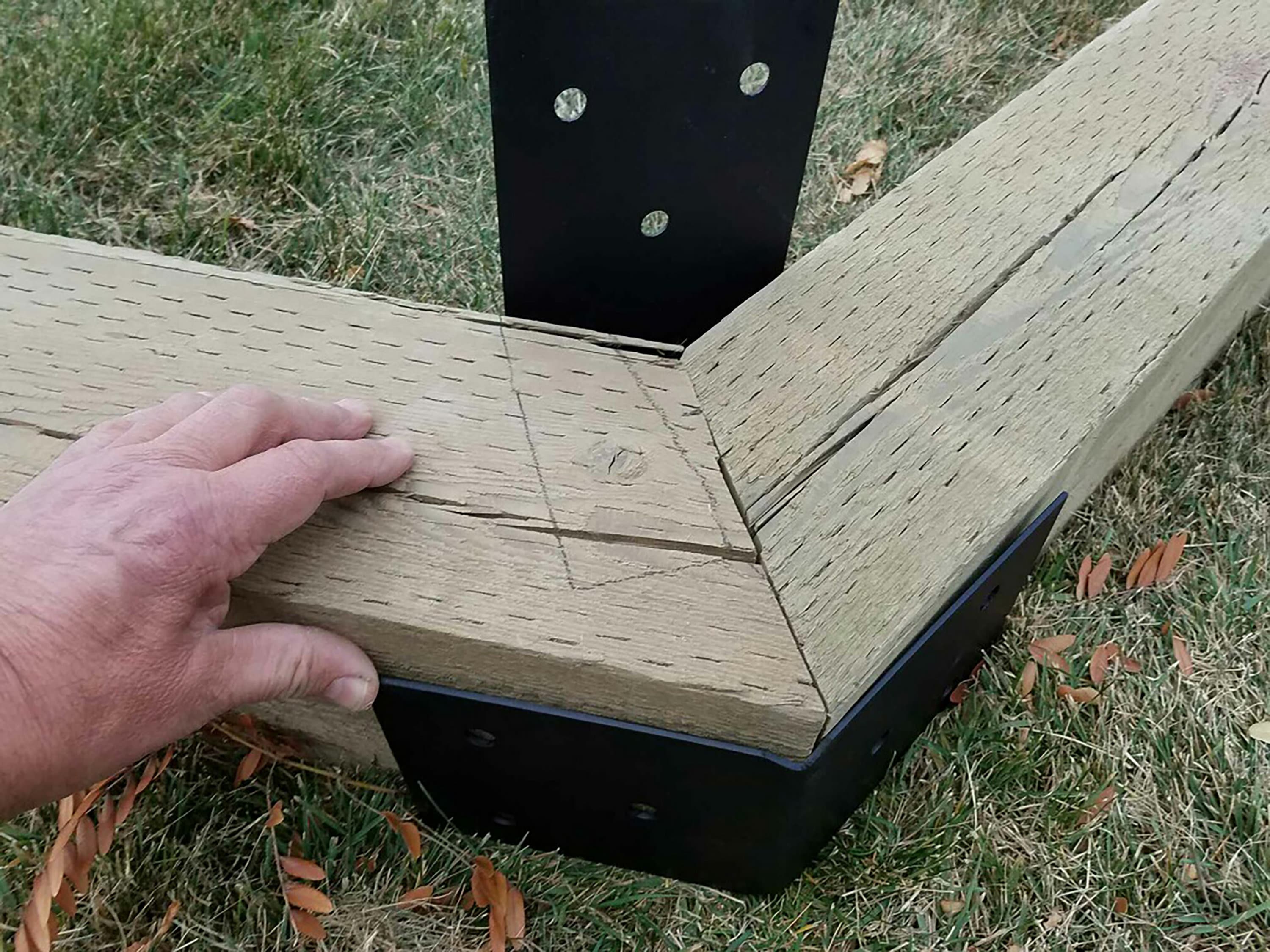 16 Piece Octagon Pergola Bracket Set for 4 x 4 Posts Heavy | Etsy