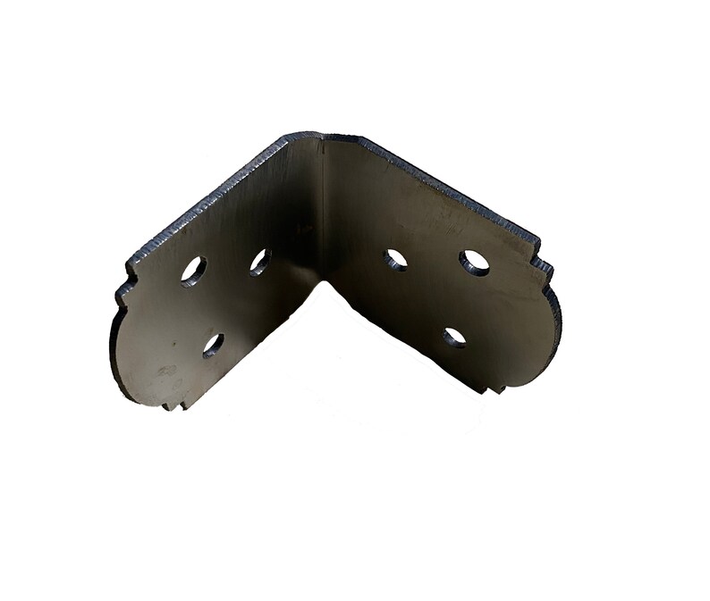 90 Degree Decorative Design Angle Bracket for 4x4 Wood Post - Etsy