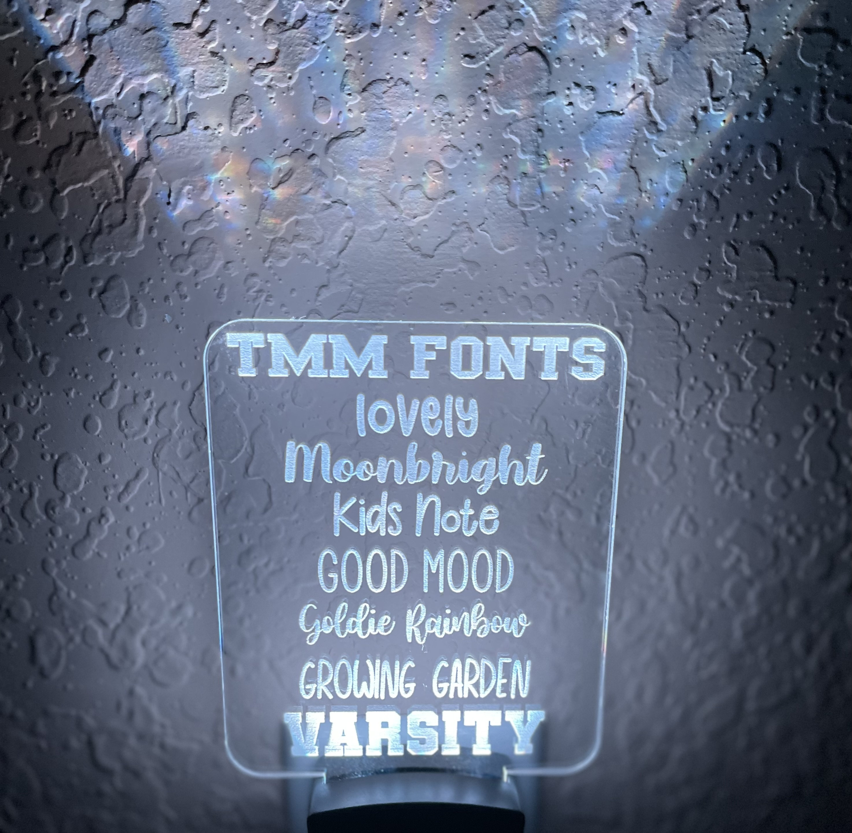 Personalized LED Sweet Dreams Night Light 7 Color Changing | Etsy