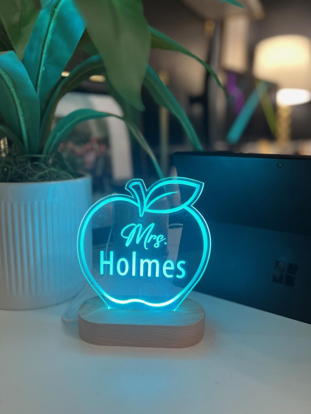 Personalized Teacher Appreciation Gift, Teacher Desk Sign, Back to ...