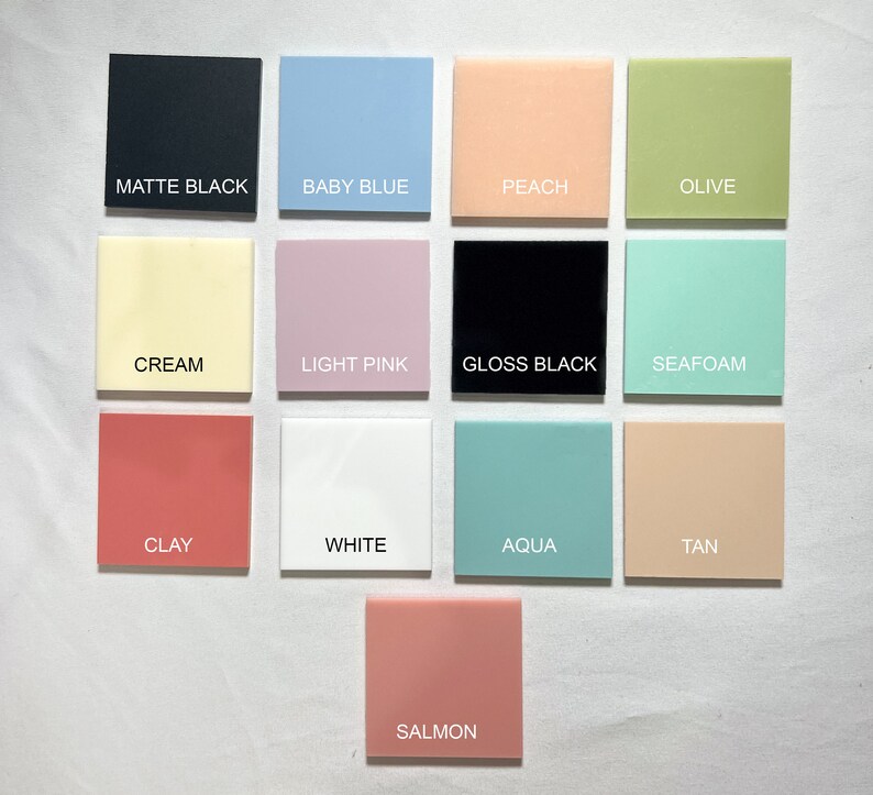 Arch 3D Matte/gloss Acrylic Table Numbers Custom Table - Etsy