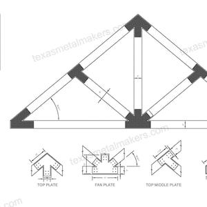 Structural Design Timber Truss Brackets for 6x6 Posts, 6" Timber Truss ...