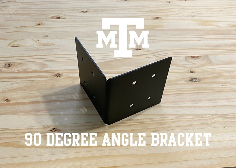 90 Degree Angle Bracket for 6x6 Wood Post 6x6 Angle Bracket - Etsy