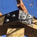 16 Piece Octagon Pergola Bracket Set for 4 X 4 Posts - Heavy Duty ...