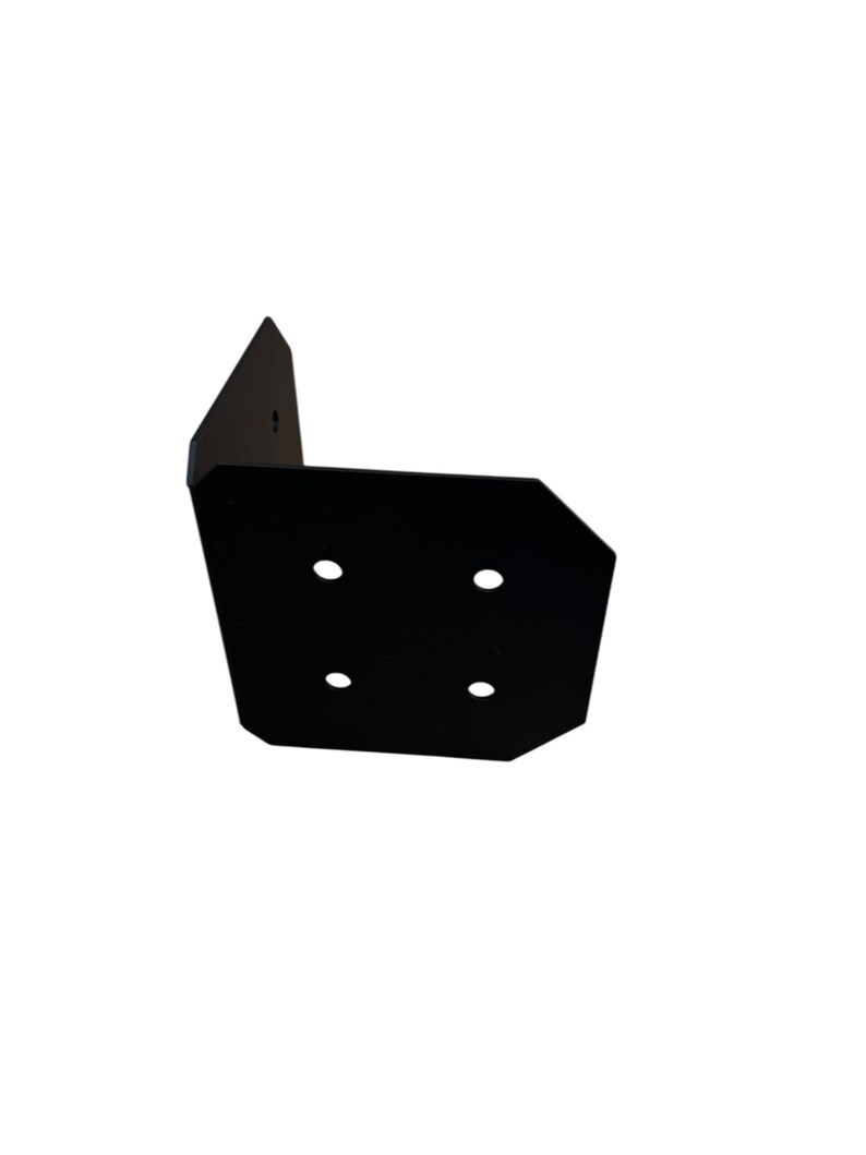 90 Degree Chamfered Angle Bracket for 6x6 Wood Post, 6x6 Angle Bracket ...