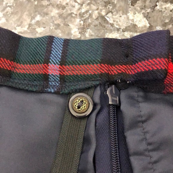 Scottish Plaid Kilt Green Blue Red - Etsy