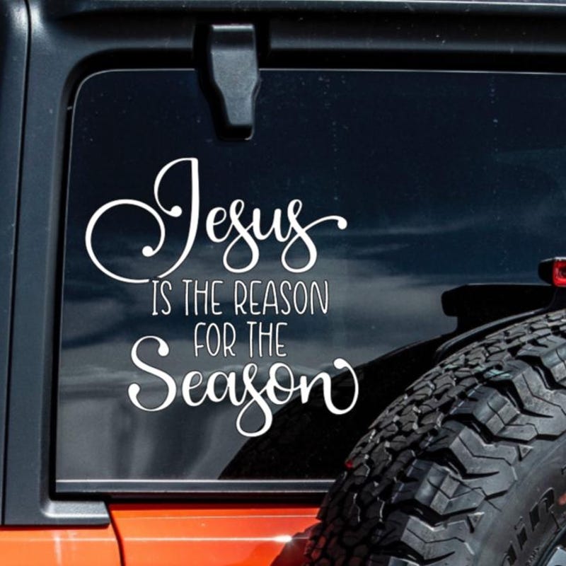 Jesus Decal - Etsy