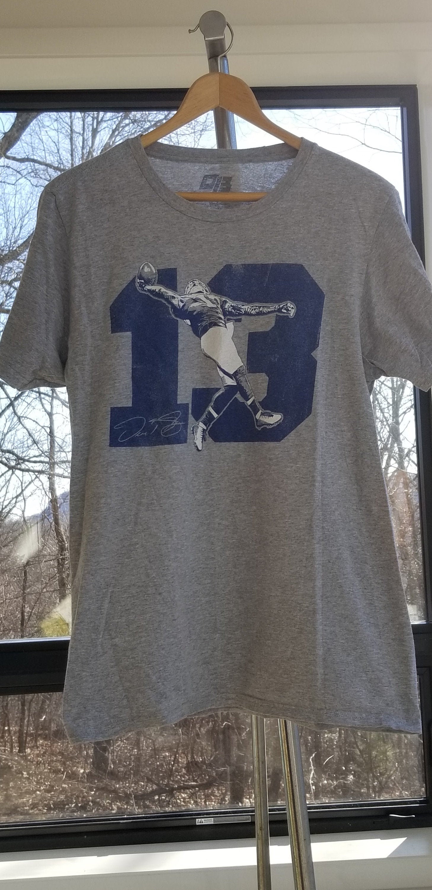 Number 13 OBJ One Handed Catch Graphic T Shirt - Etsy