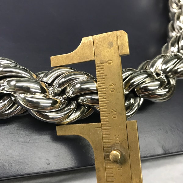 Heavy Silver Chain - Etsy