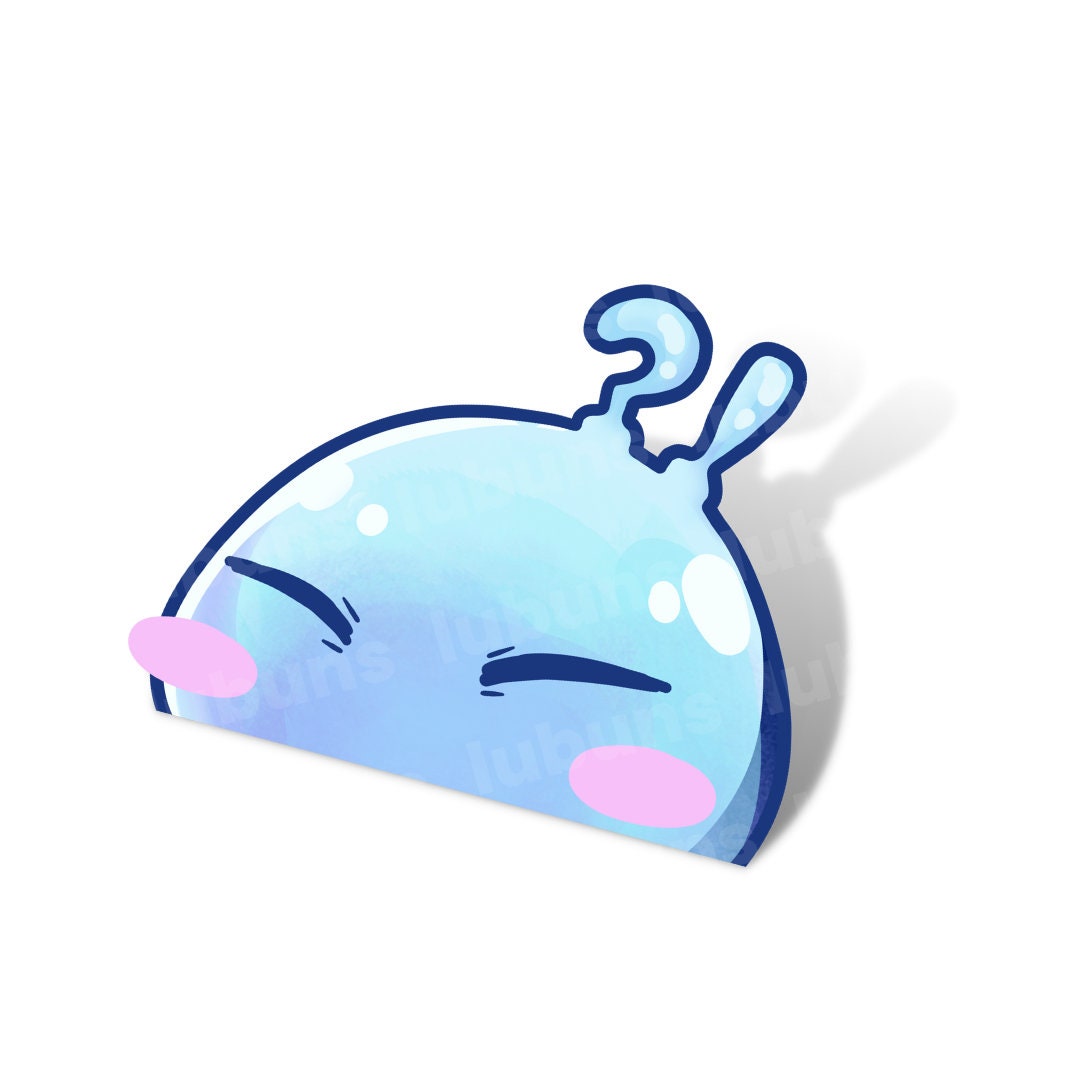 Slime | Holographic Anime Chibi Car Laptop Vinyl Decal Sticker - Etsy