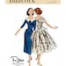 Vogue Pattern 9076, Misses' Gathered Dress With Bishop Sleeves, Sizes ...